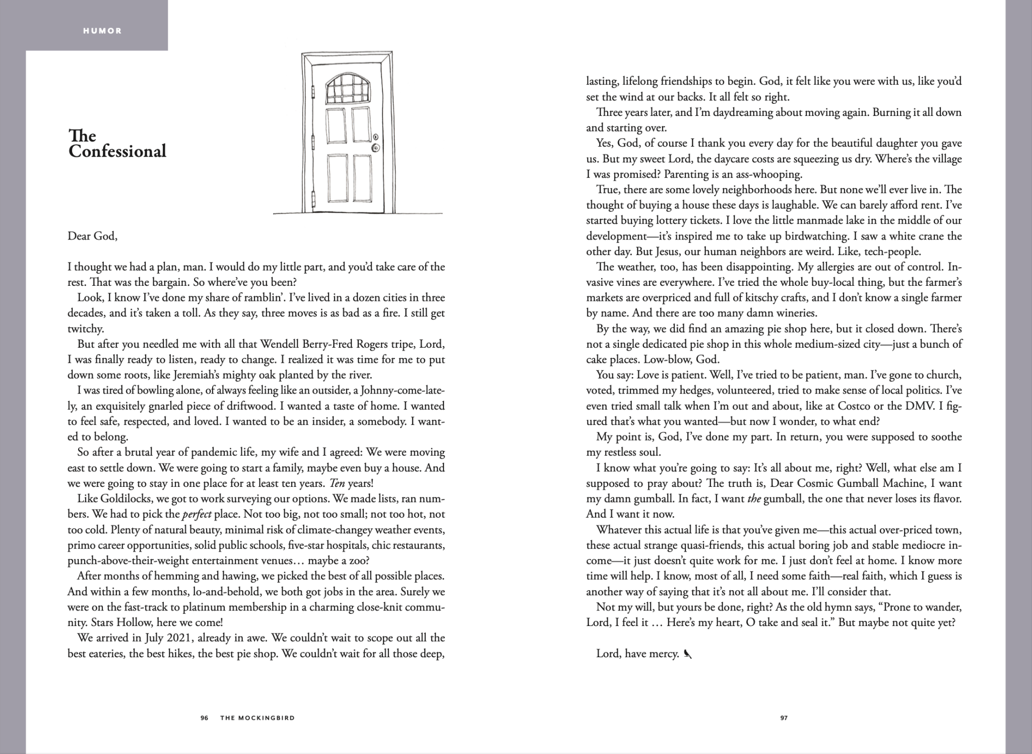 Issue 25: Home - Mockingbird