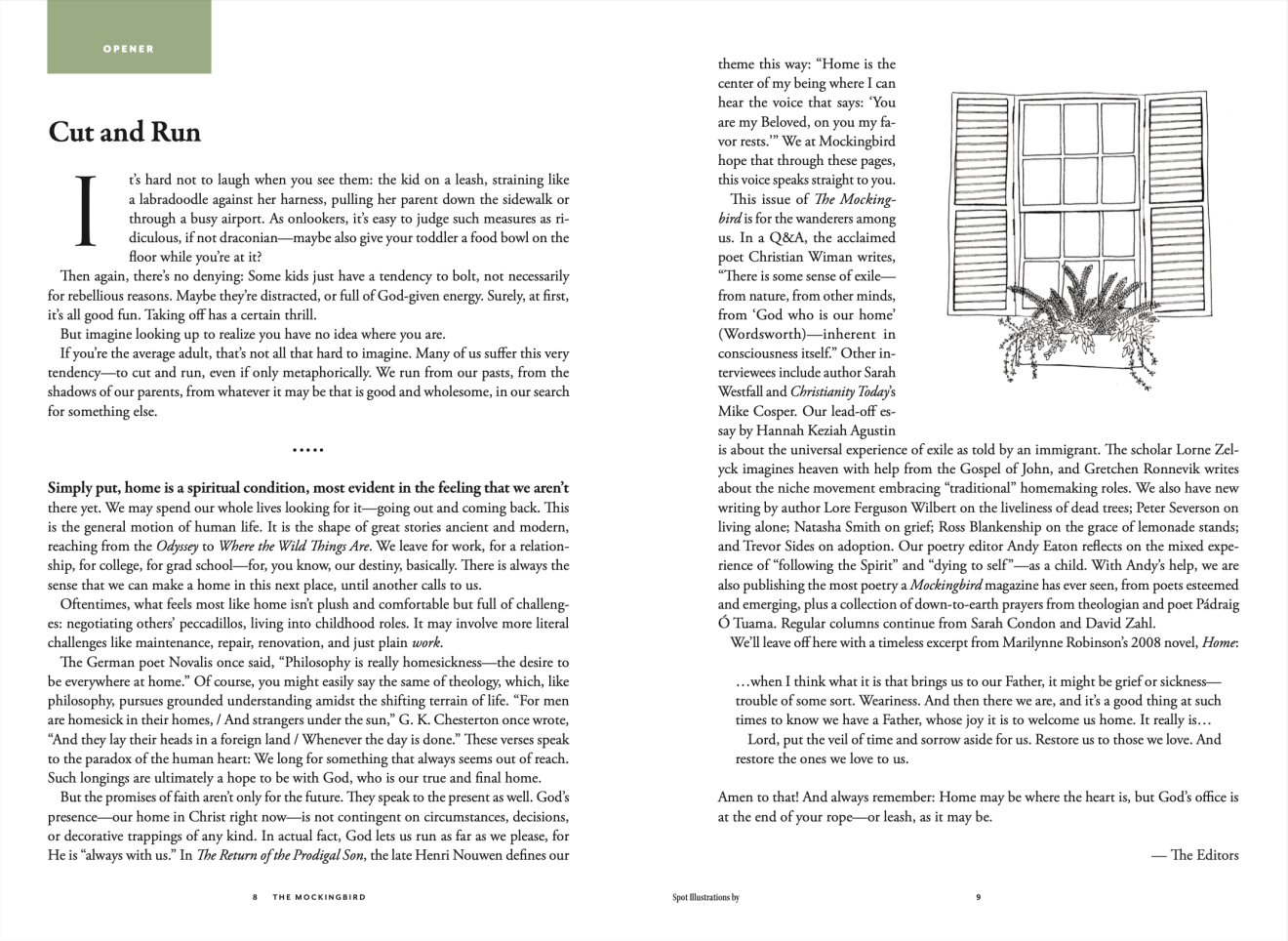 Issue 25: Home - Mockingbird