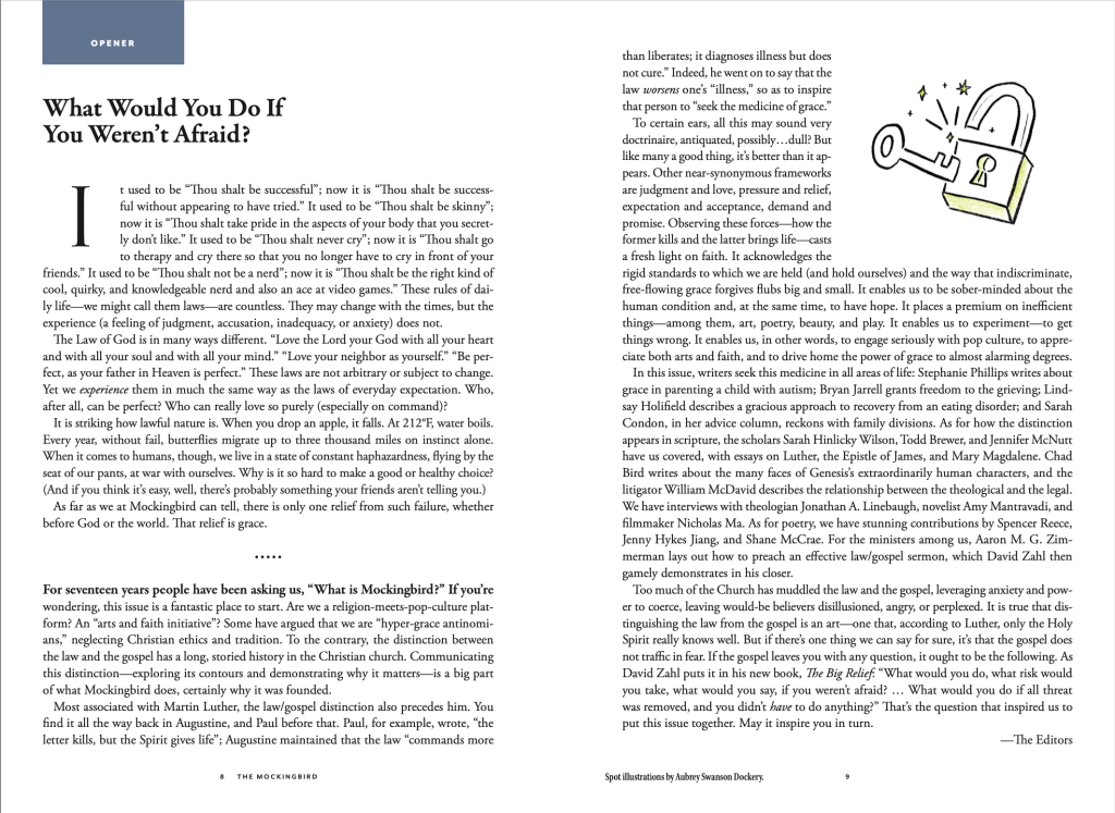 Issue 27: Law & Gospel - Mockingbird